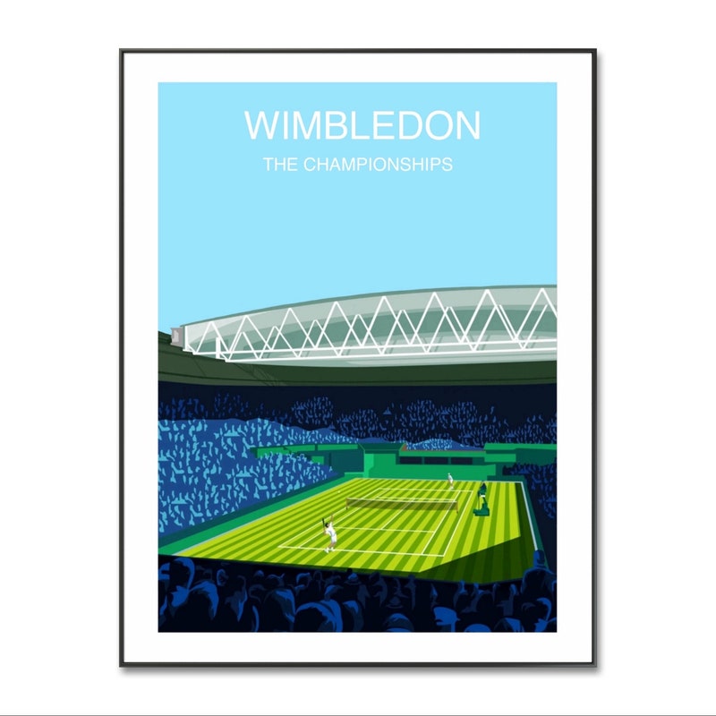 Wimbledon Tennis - Etsy