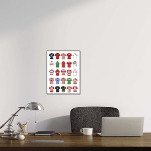 Doncaster Rovers | Football Shirt Poster | Doncaster Poster | Doncaster ...