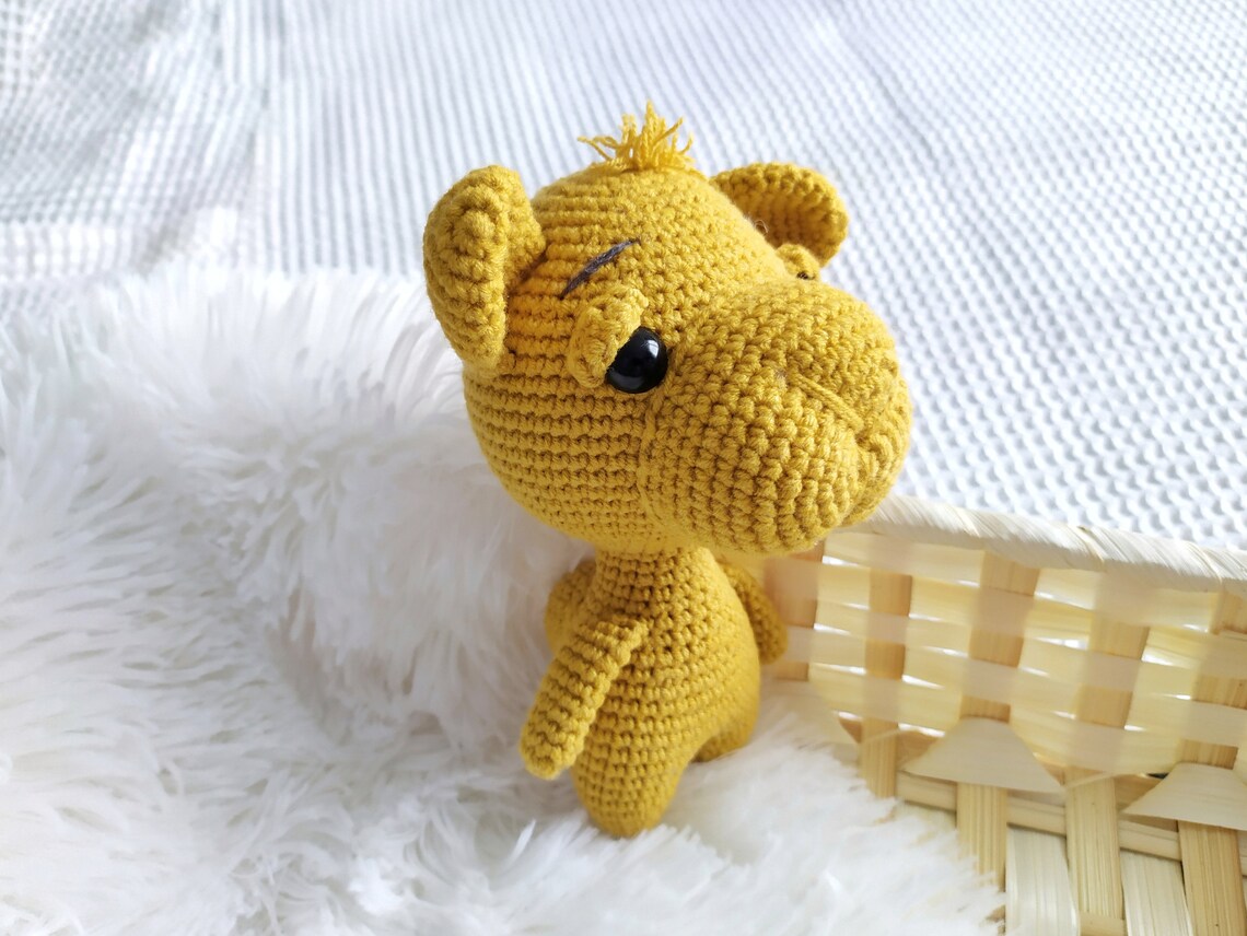 Pdf Pattern Camel Cammy, Crochet Pattern in English for a Dromader ...