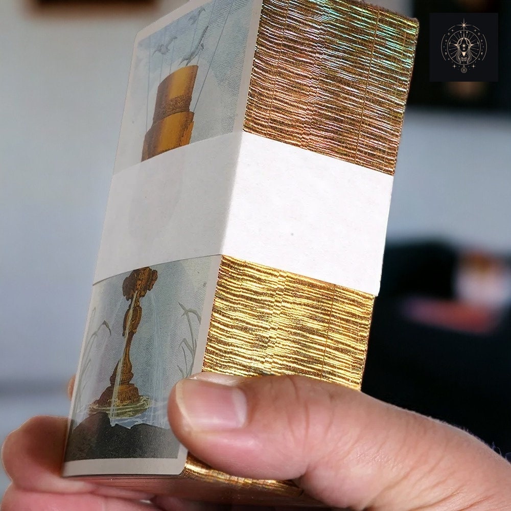 Limited Edition Gold Foil Tarot Cards Vintage Tarot Deck - Etsy