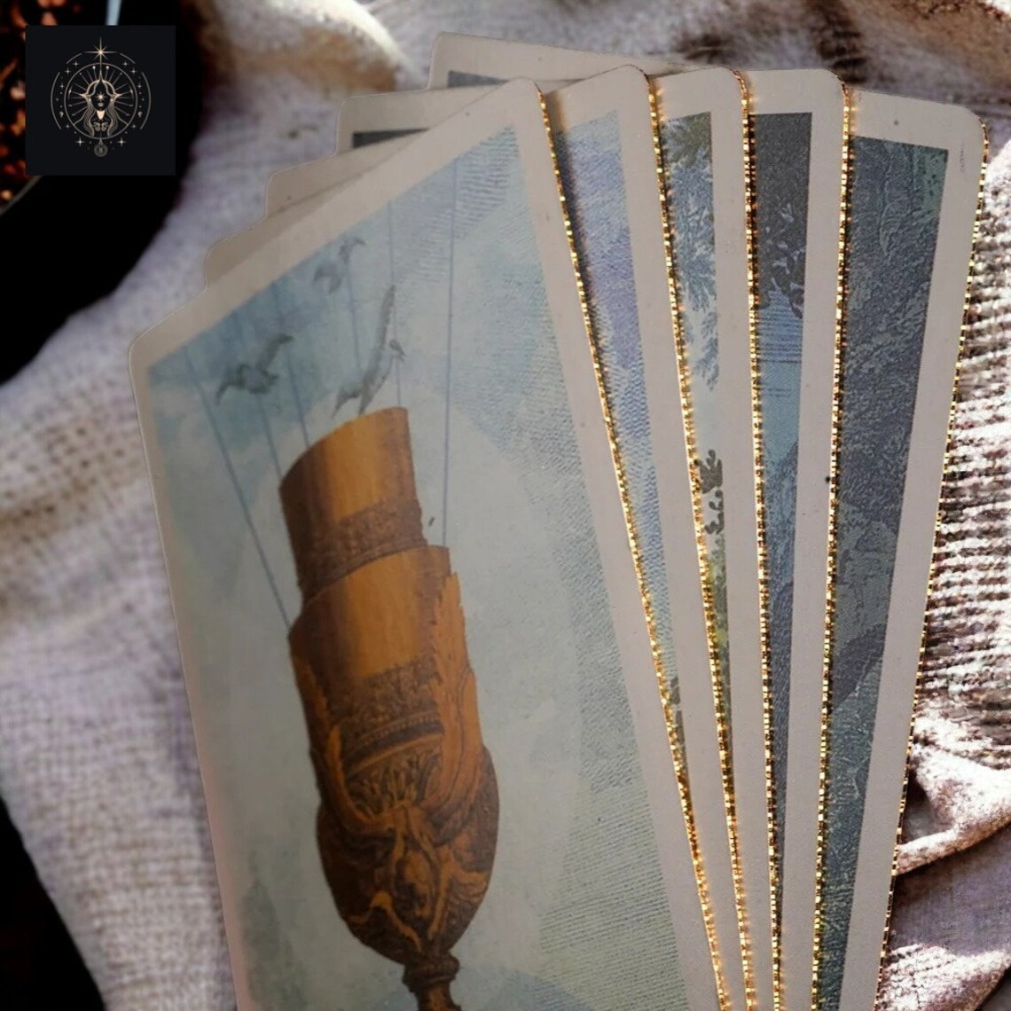 Limited Edition Gold Foil Tarot Cards Vintage Tarot Deck - Etsy