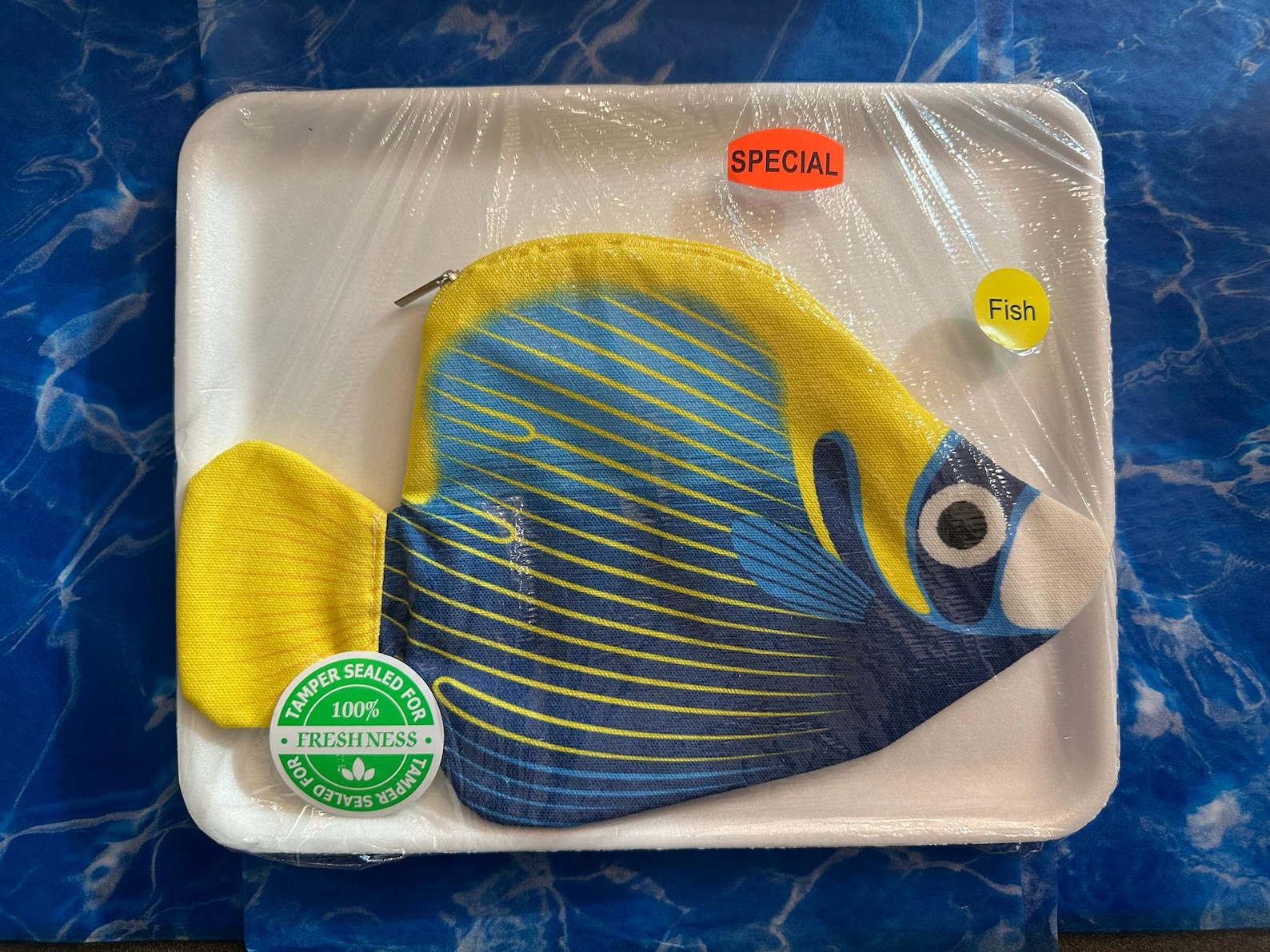 FISH Pencil Pouch Zippered Cosmetic Bag - Etsy
