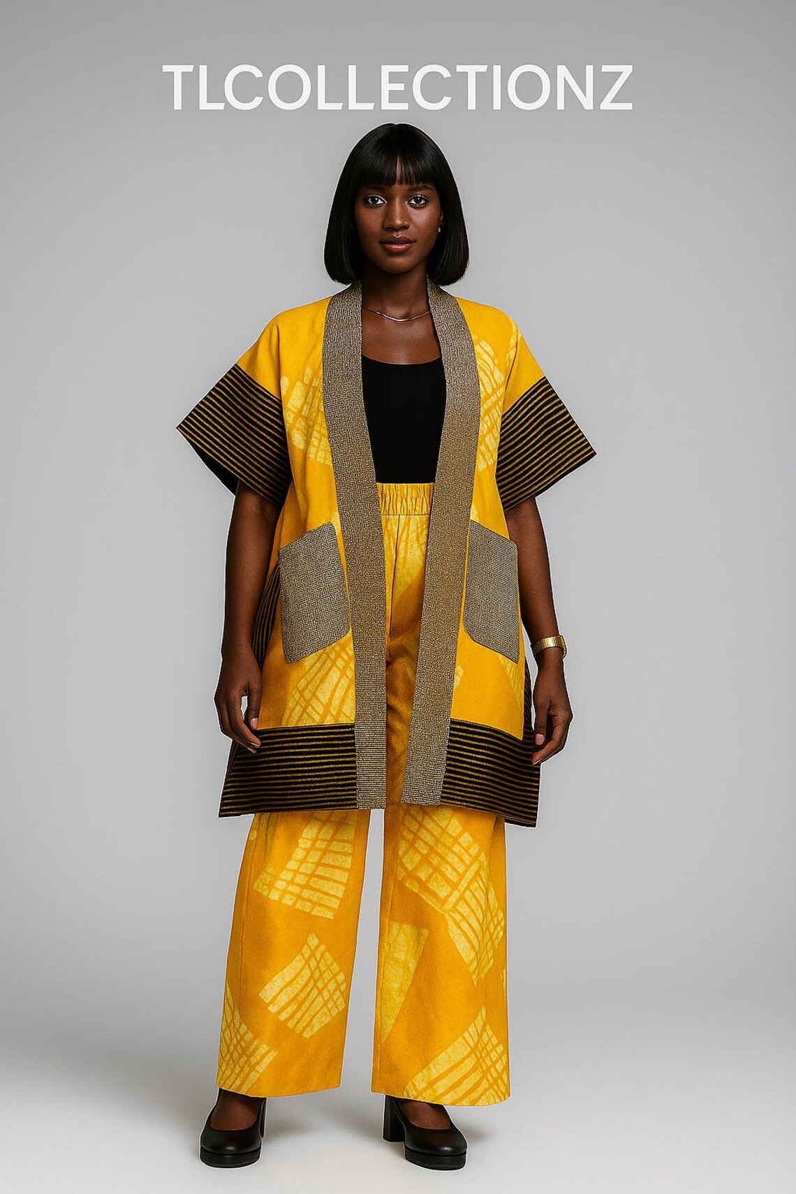 KIMONO, African Attire, Tie Dye Dress, Adire, Kampala,jacket,women ...