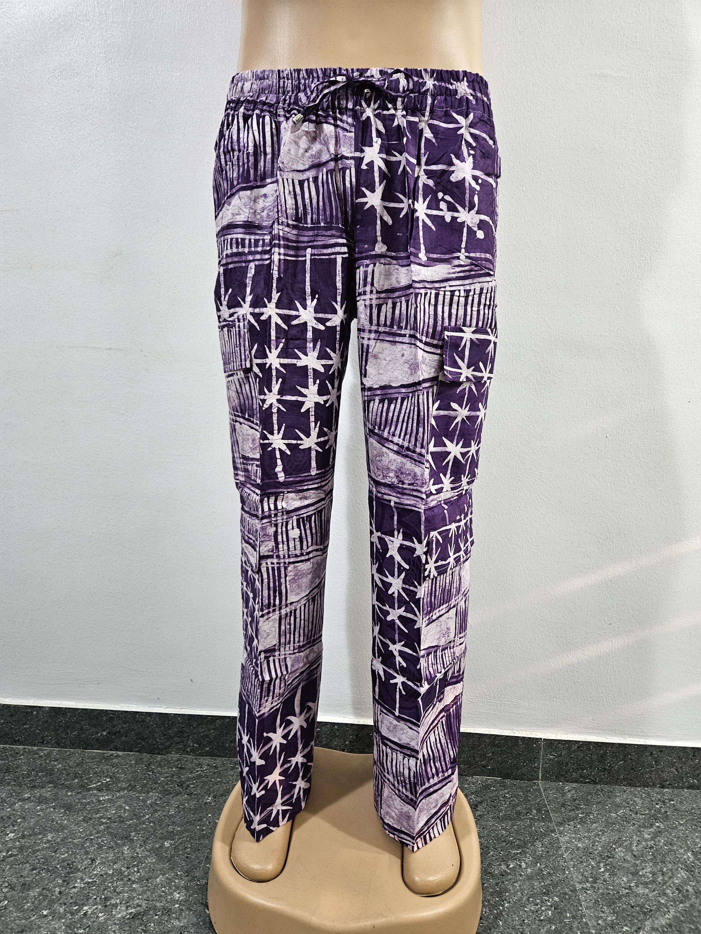Adire African Men's Shirt and Pant Set: Tye Dye Cotton Clothing - Etsy
