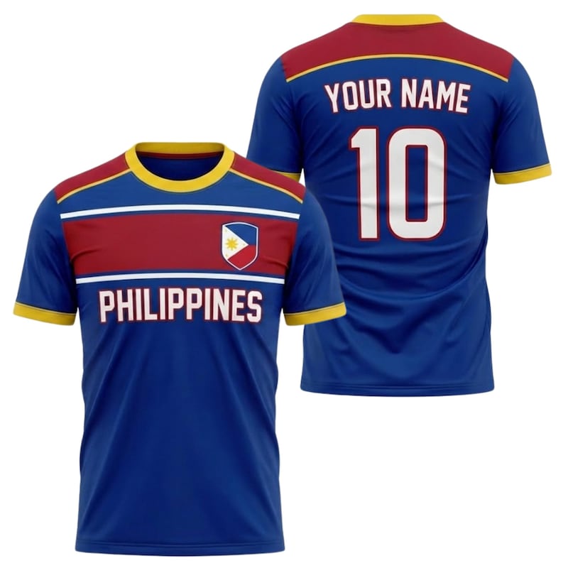 Filipino Flag Jersey - Etsy
