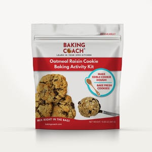 Oatmeal Raisin Cookie Dough Baking Activity Kit - Etsy