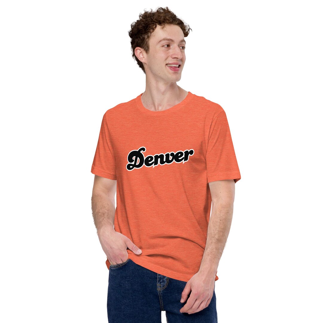 Denver Vintage Style Unisex T-shirt - Etsy