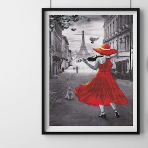 Red Cross Violin - Etsy UK