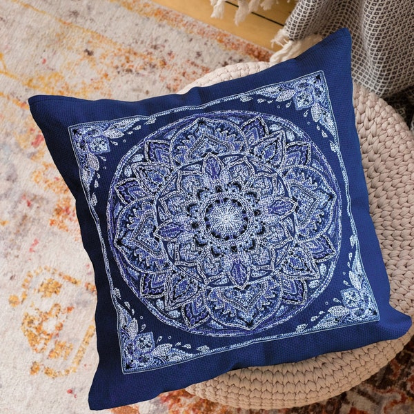 Mandala Embroidery Kit - Etsy