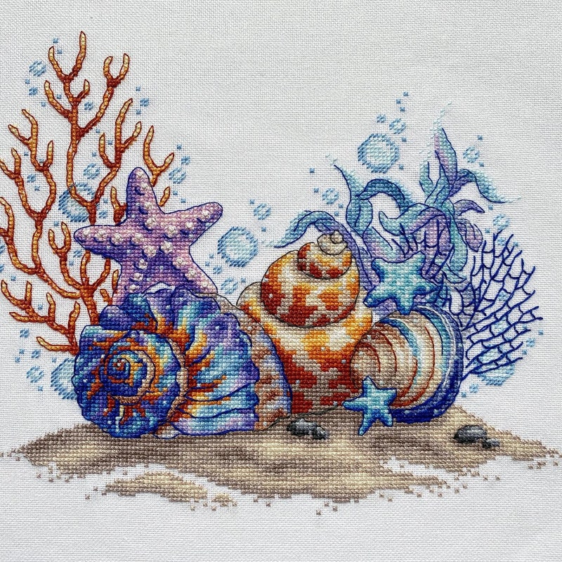 Sea Shell Cross - Etsy