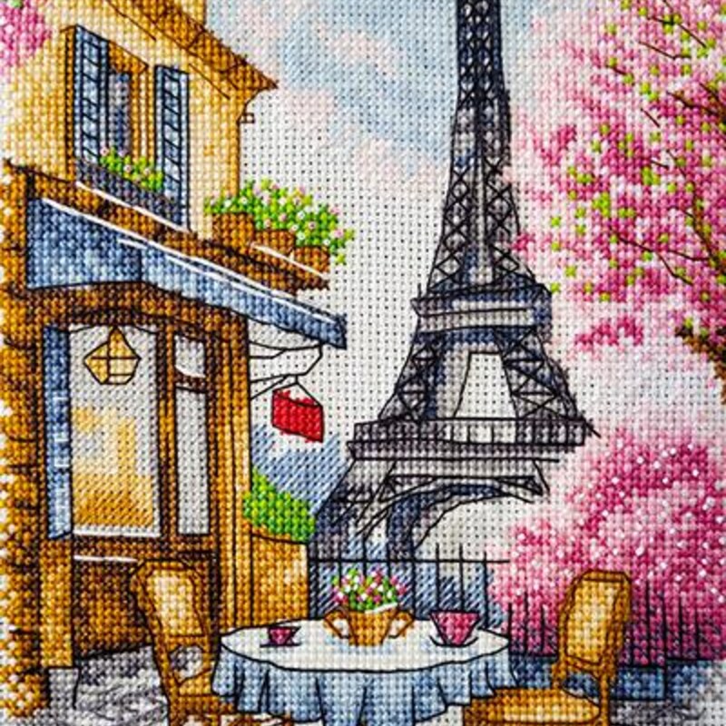 Paris Cross Stitch - Etsy