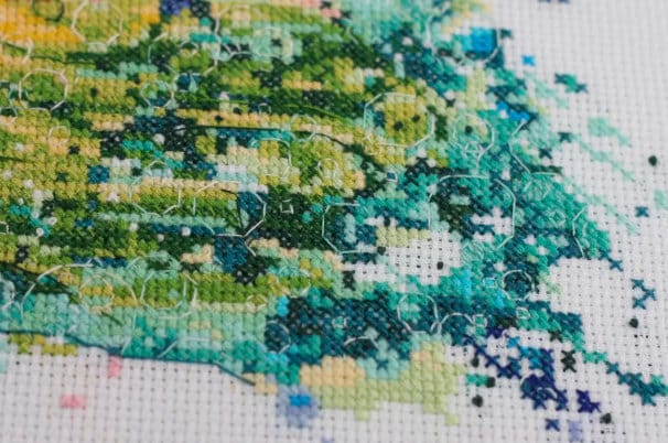 Koi Fish Couple Cross Stitch Kit, Nautical X-stitch Design, Sea Animal ...
