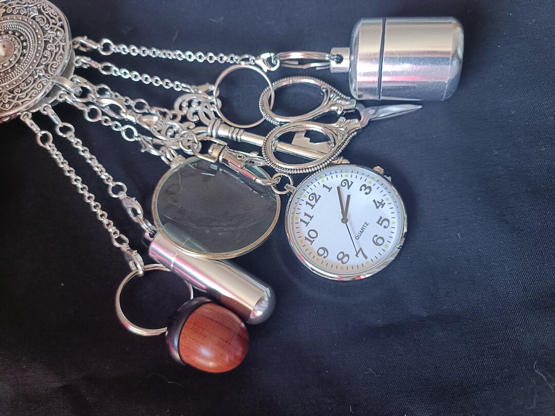 Matron's Favourites a Set of 7 Victorian Inspired Chatelaine Tools - Etsy