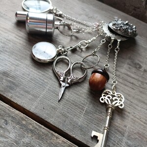 Chatelaine Tools Set: Matron's Favourites! - a Set of 7 Victorian ...