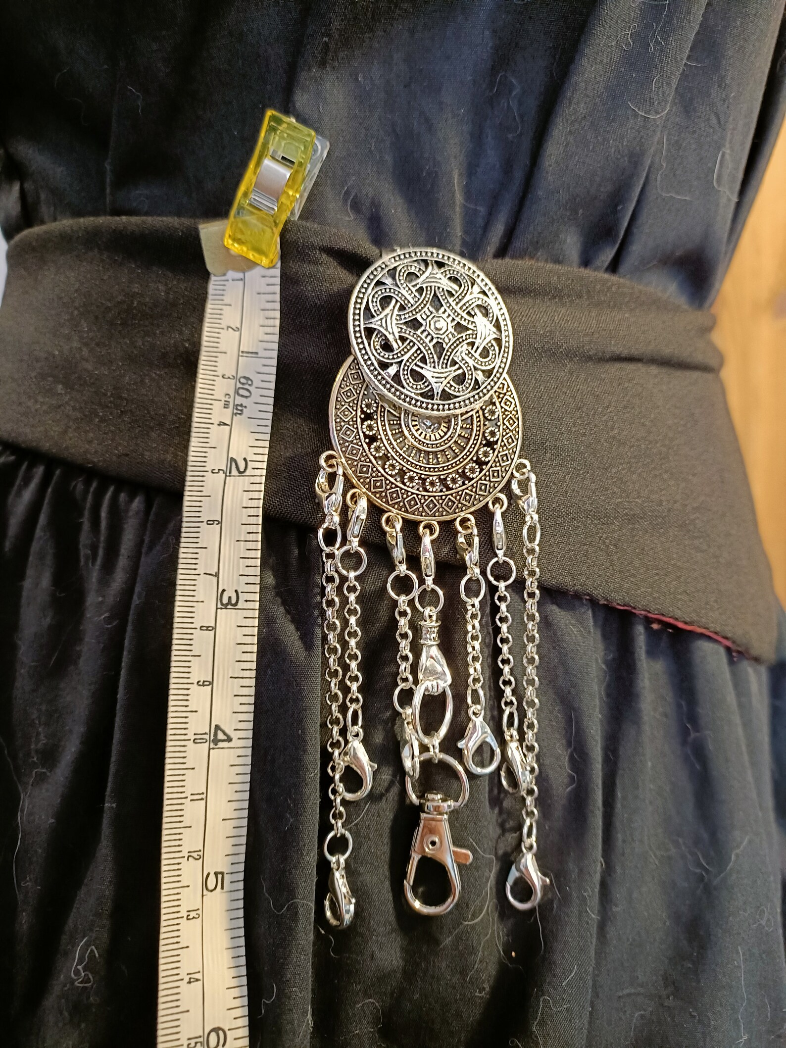 Victorian Inspired Matron Mistress Chatelaine With 7 Chains. - Etsy