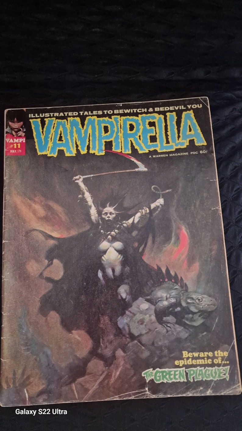 Vampirella Rare Issue N. 11 May 1971 Comic Book - Etsy
