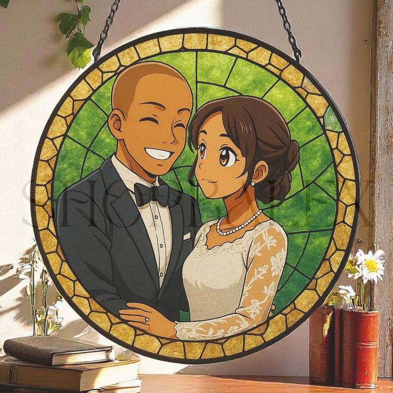 Anime Stained Glass - Etsy