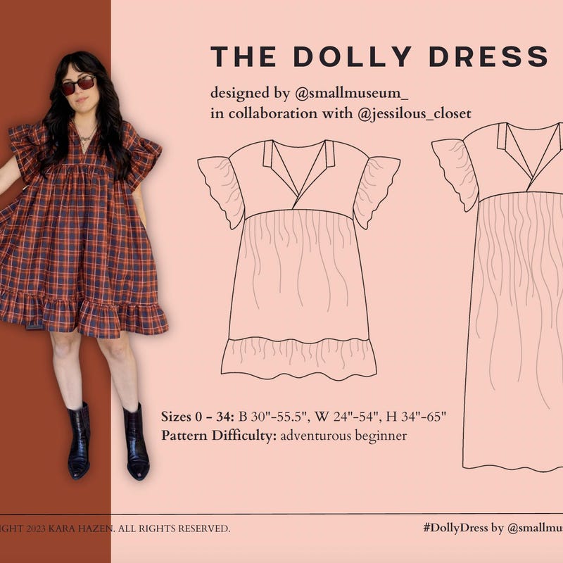 Dollies Dress Patterns - Etsy