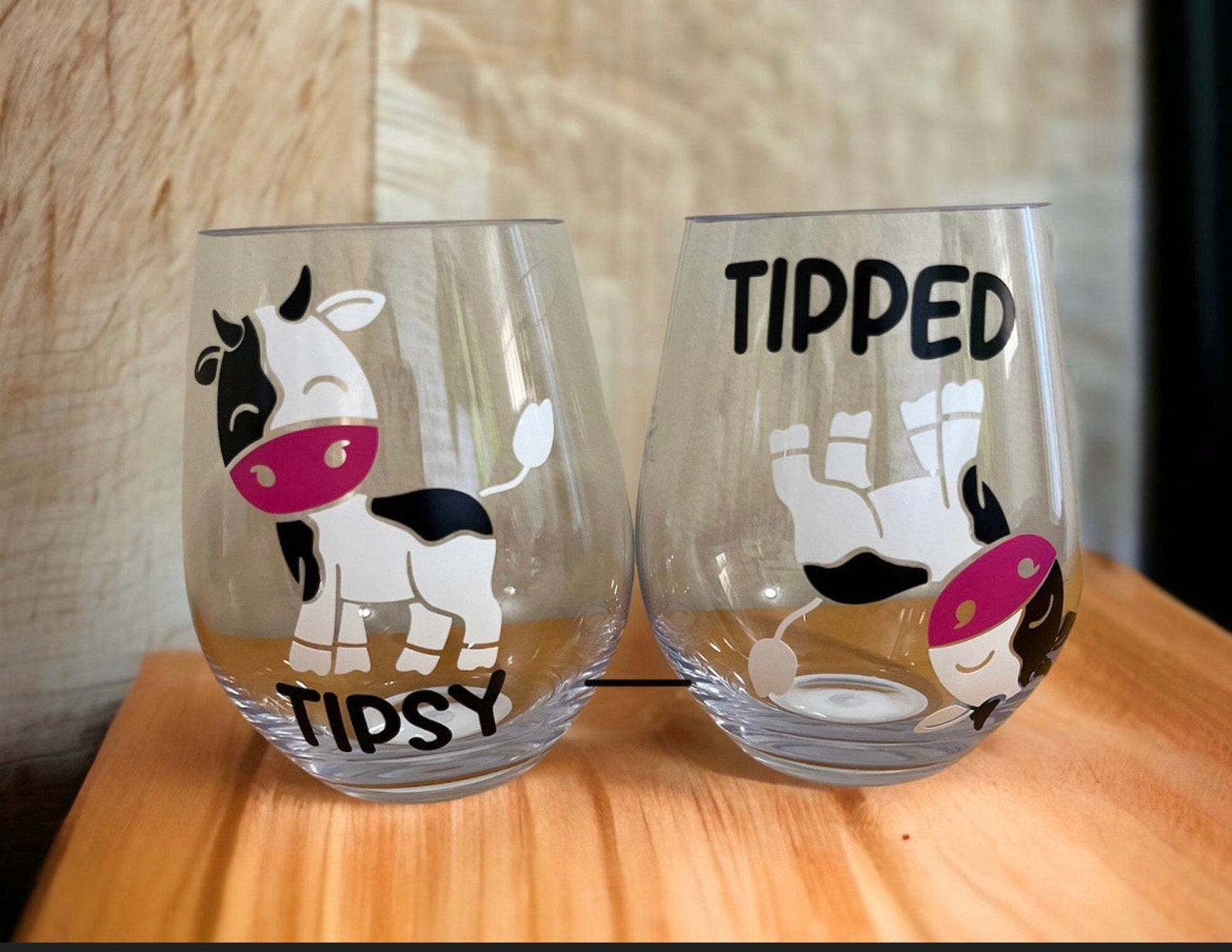 Tipsy Cow and Tipped Cow SVG | Tipsy and Tipped Cows| SVG - Etsy