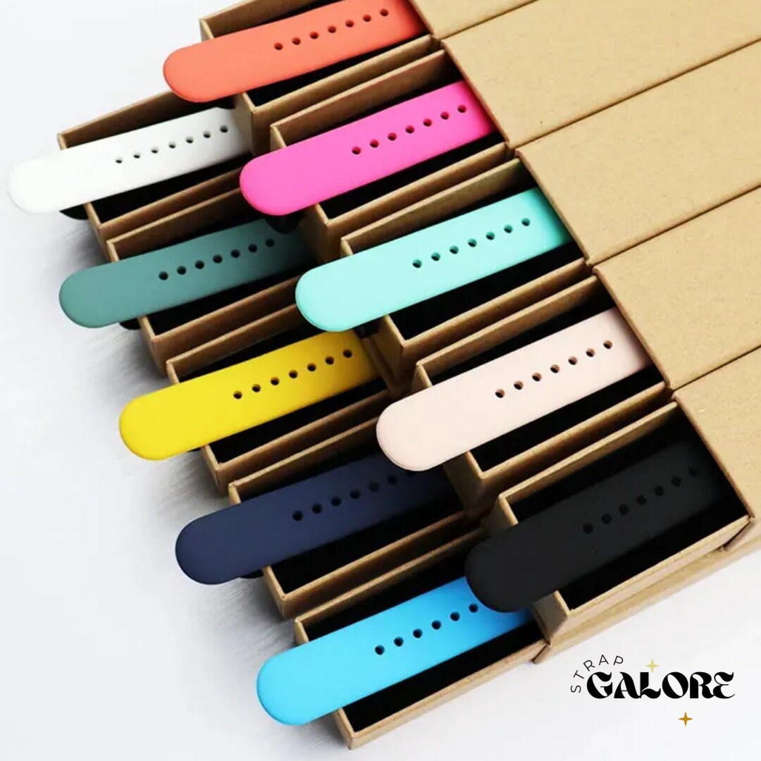 Silicone Braided Watch Band for Apple Watch 38mm 40mm 41mm 42mm 44mm ...
