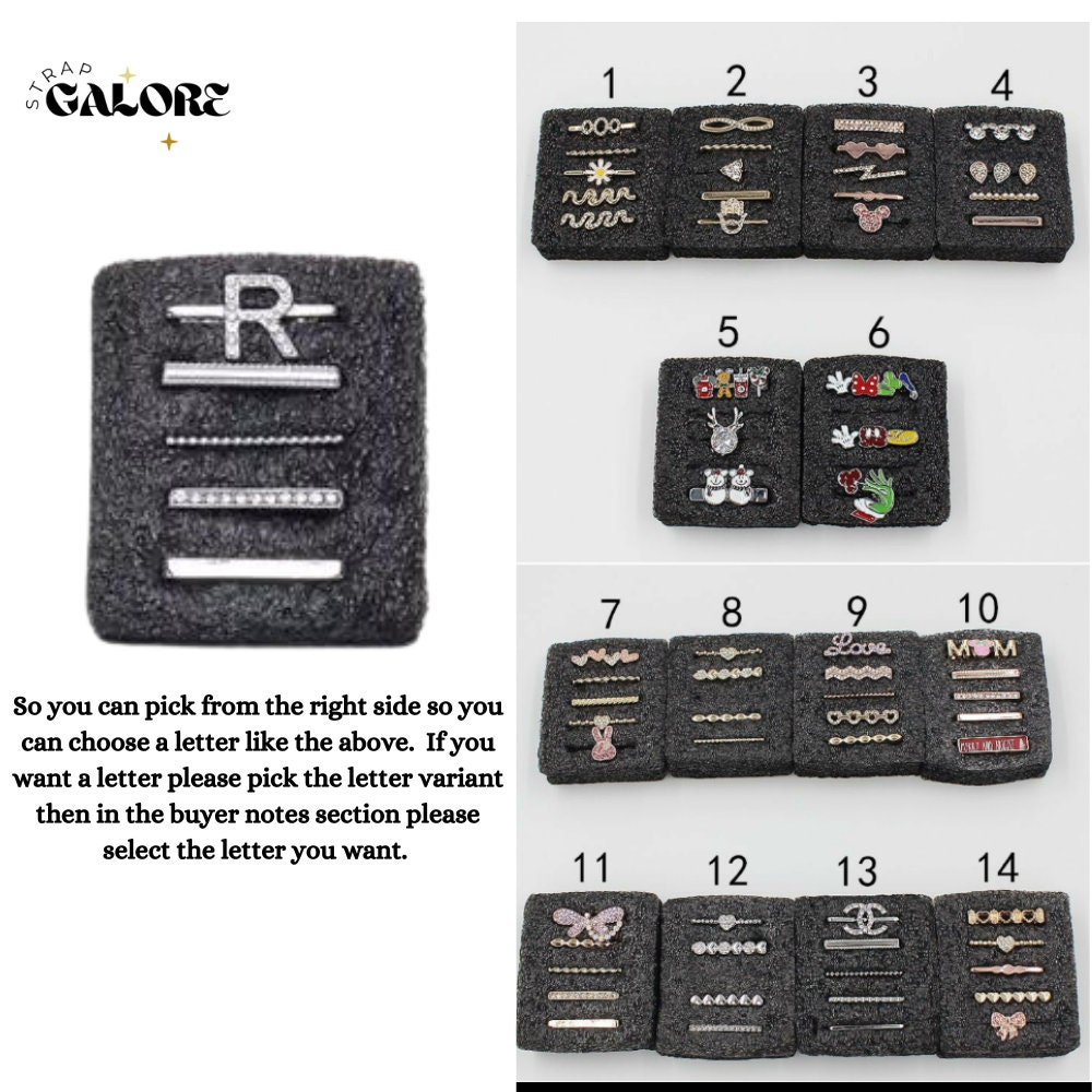 Apple Watch Charm Accessory Stackable Watch Charm Watch Band Charm ...