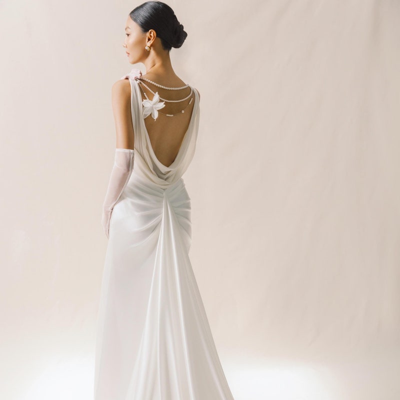 Cowl Back Dress - Etsy