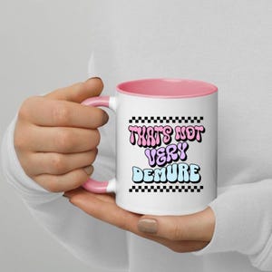 Not Very Demure Svg Very Mindful Very Cutesy Svg Gen Z Trendy Svg Not ...