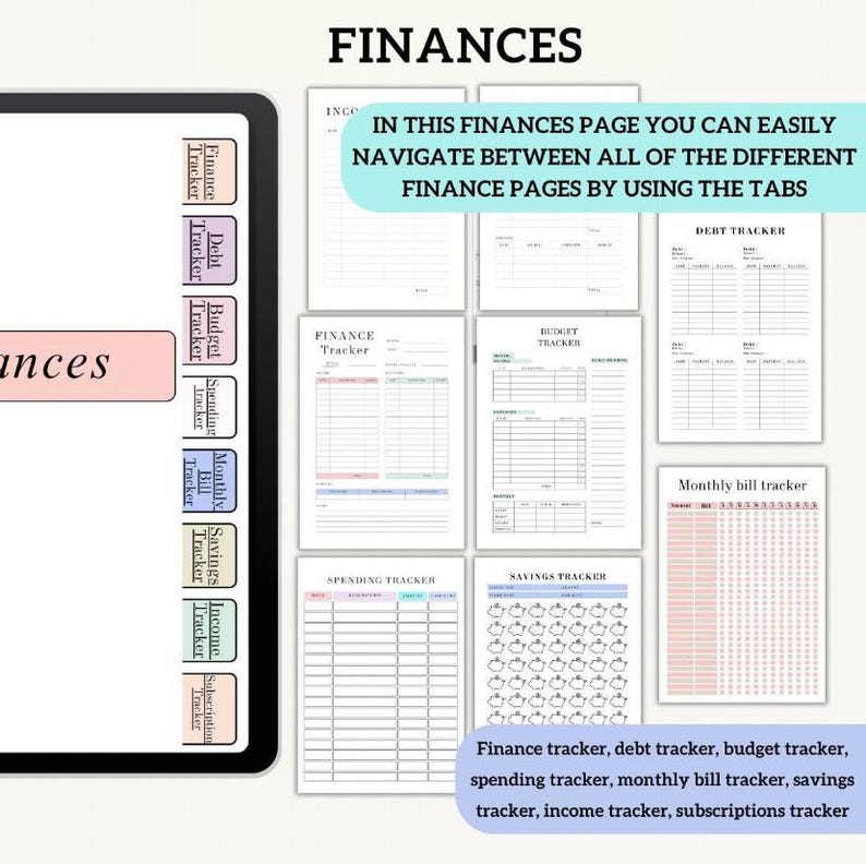 All-in-one Digital Planner 2025 Digital Planner iPad 2025 Digital ...