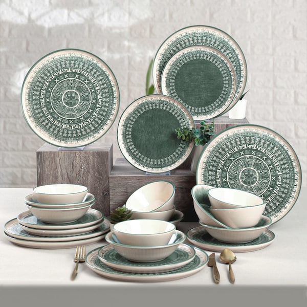 Green Dinnerware - Etsy