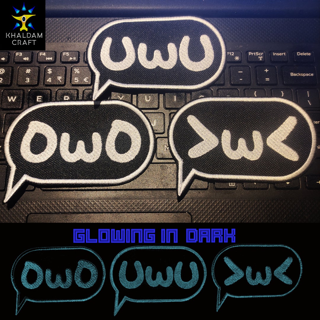 Uwu, Owo, >w