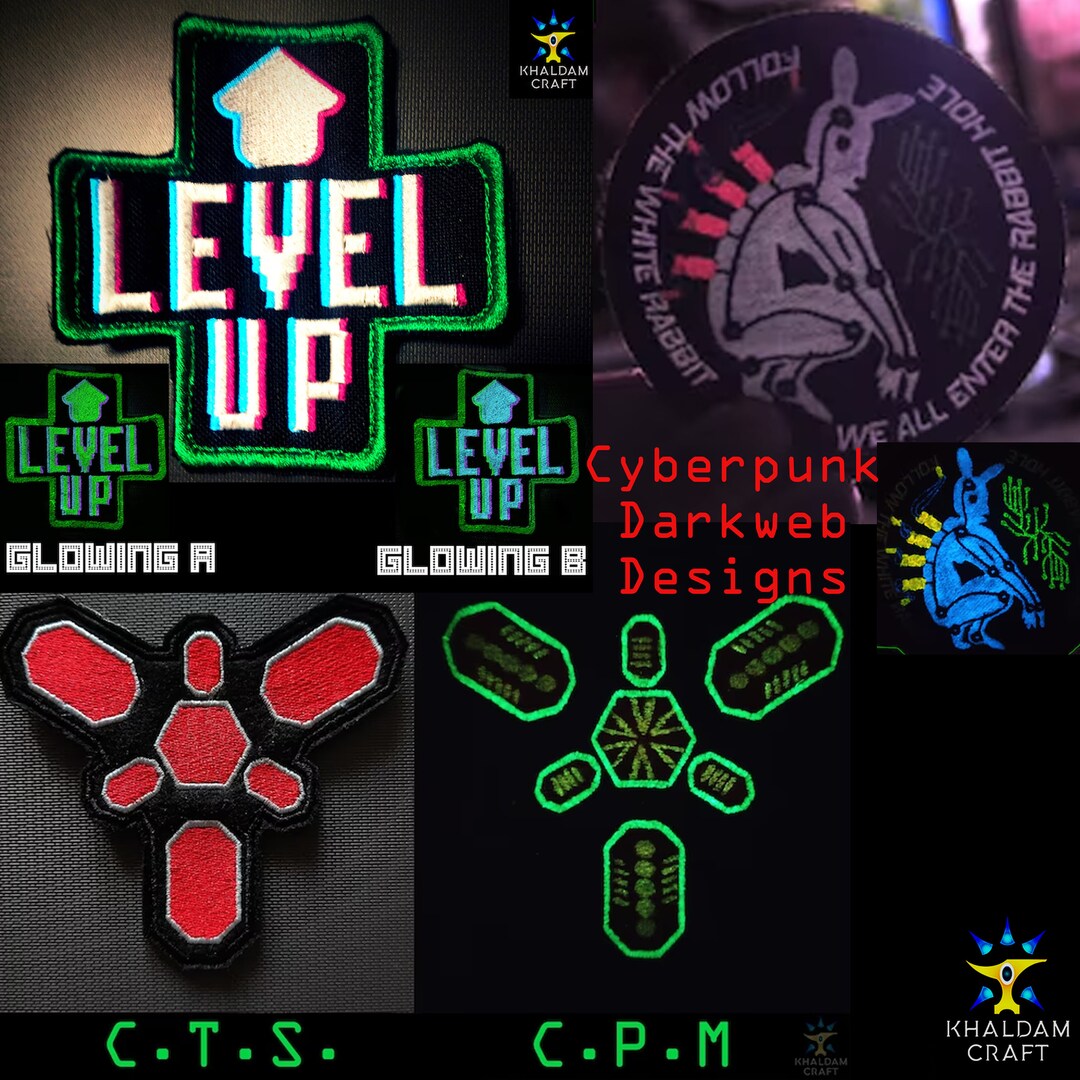 Cyberpunk Darkweb Designs Patches, Targeting Marker, Sniper, CTS ...