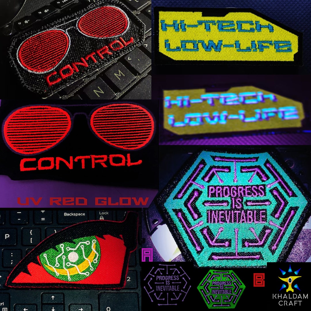 Hi-tech Low-life Designs Progress is Inevitable Patch, Chip , Cyberpunk ...