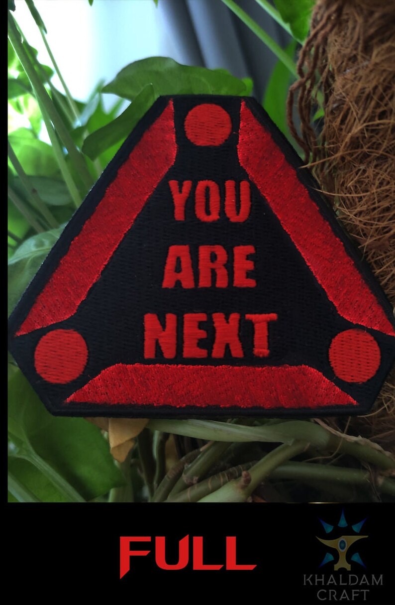 Predator Hunter Inspired Patches, Hunt & Honor, Space Hunter, Red Spine ...