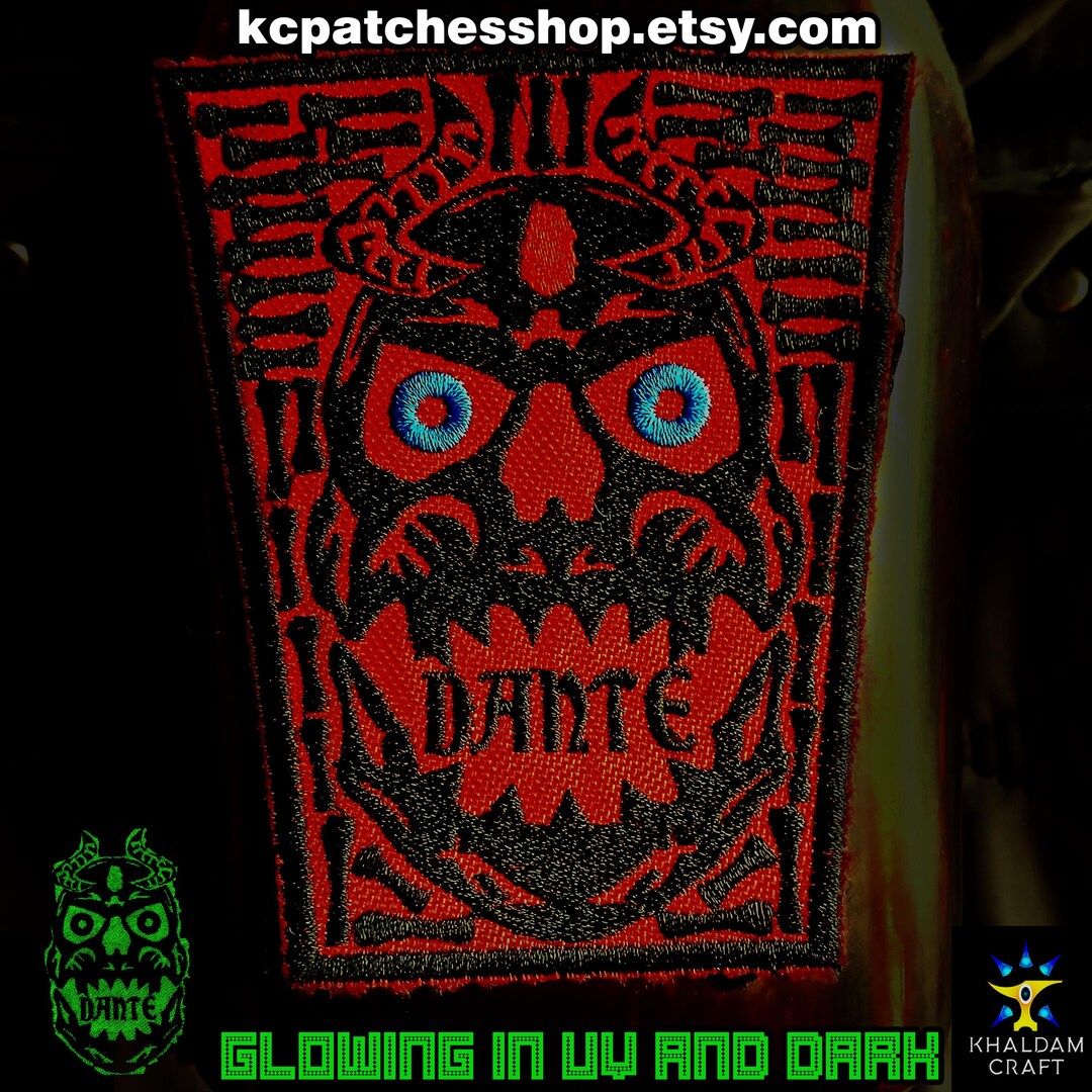 Devil Skull Patch, Dante's Infero Inspierd, Devil Eyes, Your Name of ...