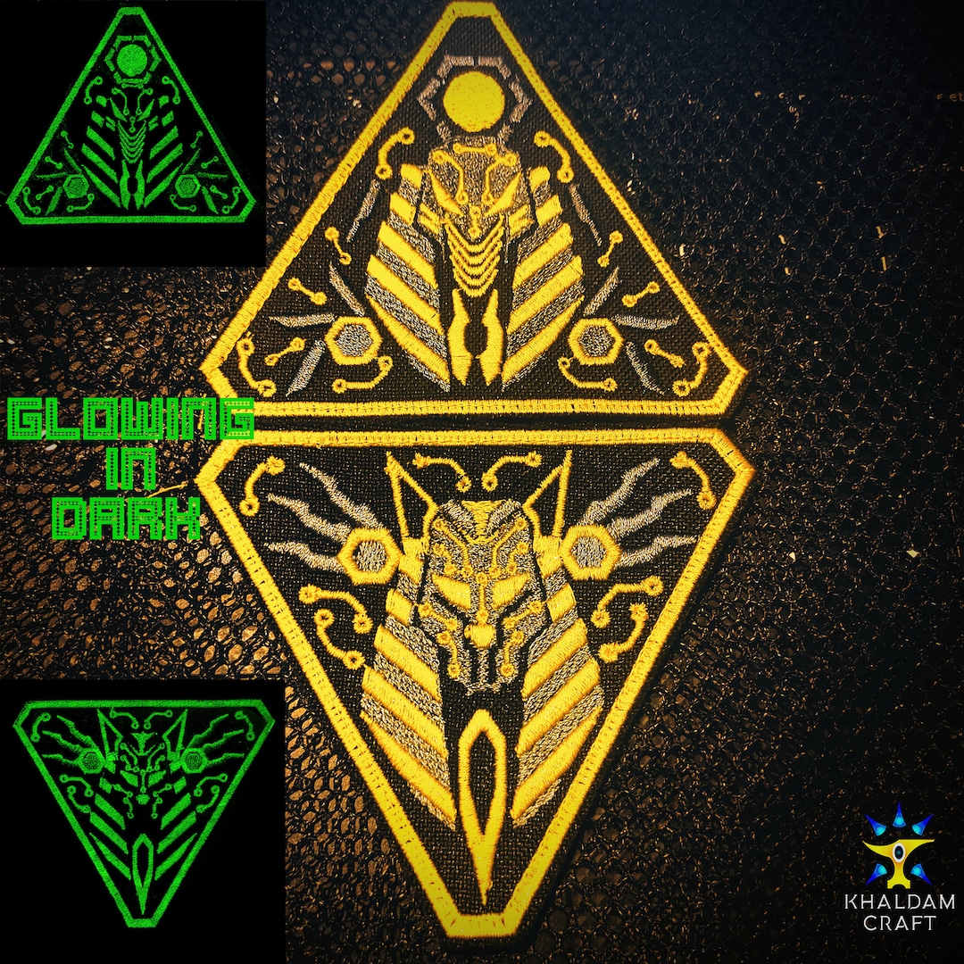 Horus and Anubis the Cyber-god Patch, Cyberpunk 2077 Inspired, God of ...