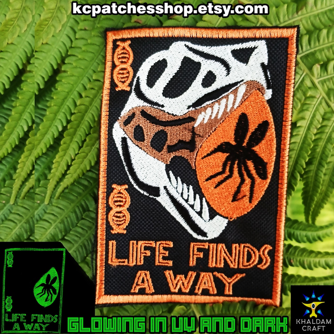 Life Finds a Way, Dinosaur Fossil Patch, Dinosaur DNA in Amber, T-rex ...
