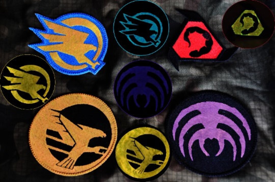 Brotherhood Kane Blackhand Nod Gdi Nod Scrin Future Wars Inspired Patch Candc Glowing In