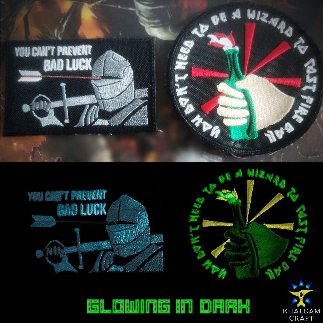 You Can't Prevent BAD LUCK, Meme, Karma and Dharma, Joke Patch, Funny ...