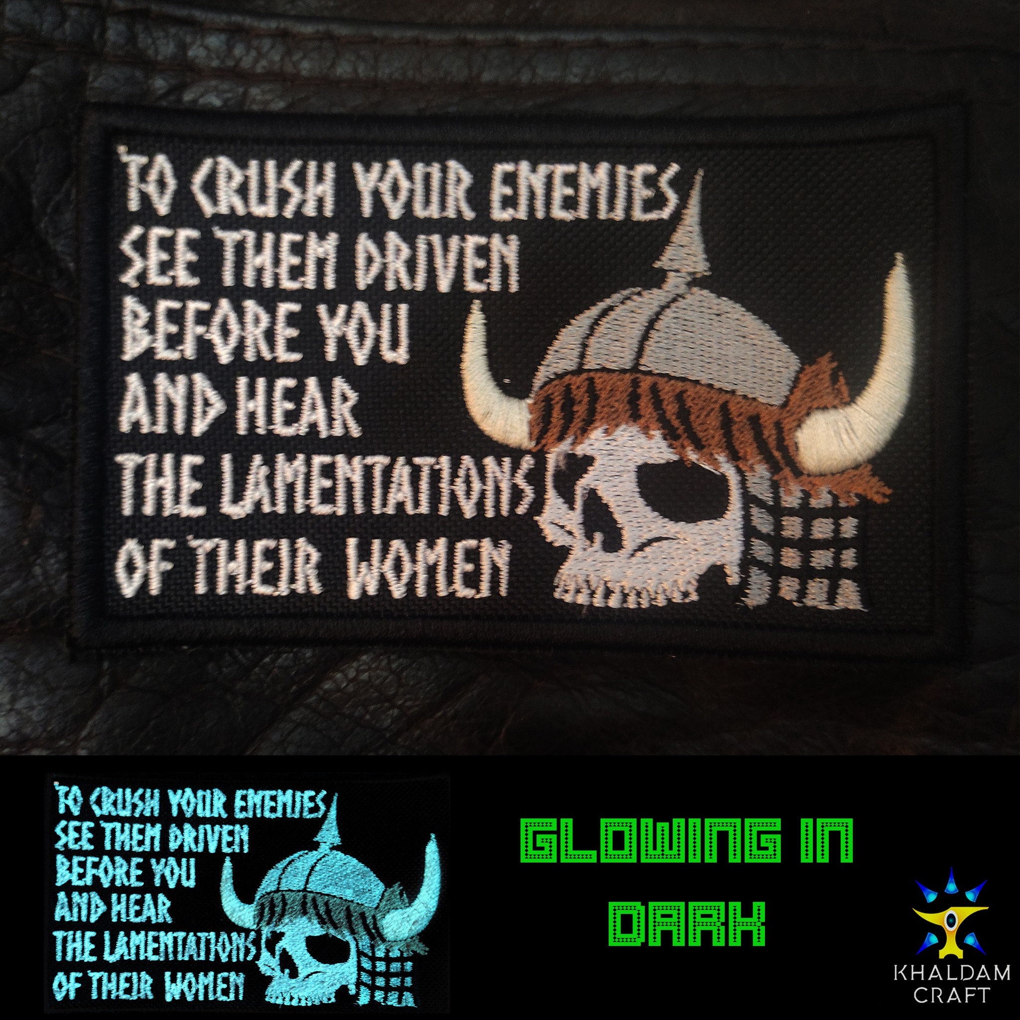 Conan Sword, Sword of Atlantis Patch, Glowing in Dark, Hyborian Age ...