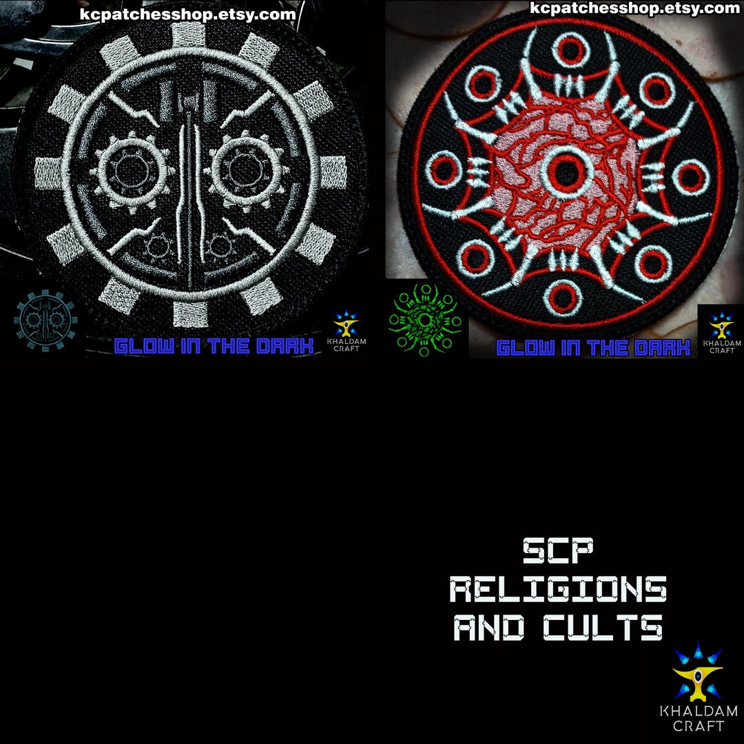SCP Religions and Cults Patches, Sarkic Cult, Flesh God, Sarkicism, the ...