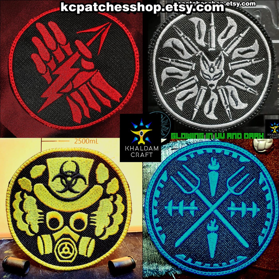 MTF Unit Patches, SCP Foundation Force, Mobile Task Force, Nine-tailed ...