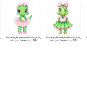 Dinosaur in Tutu Clipart | Cute Ballerina Dinosaur PNG | Dinosaurs in ...