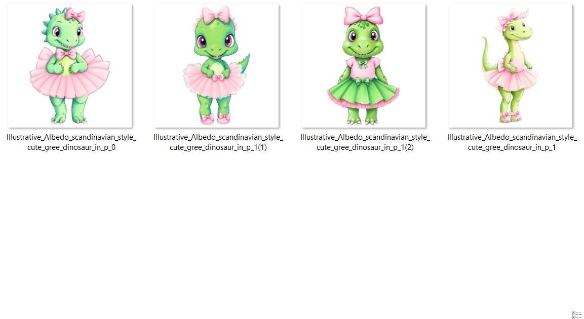 Dinosaur in Tutu Clipart | Cute Ballerina Dinosaur PNG | Dinosaurs in ...