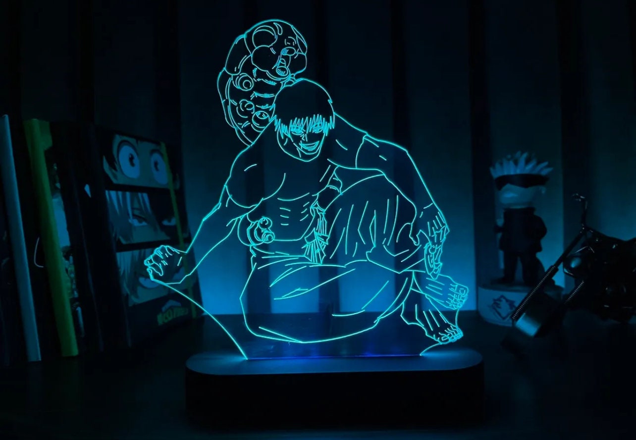 Jujutsu Kaisen Toji Fushiguro Anime Table Lamp Custom Neon Sign Led ...