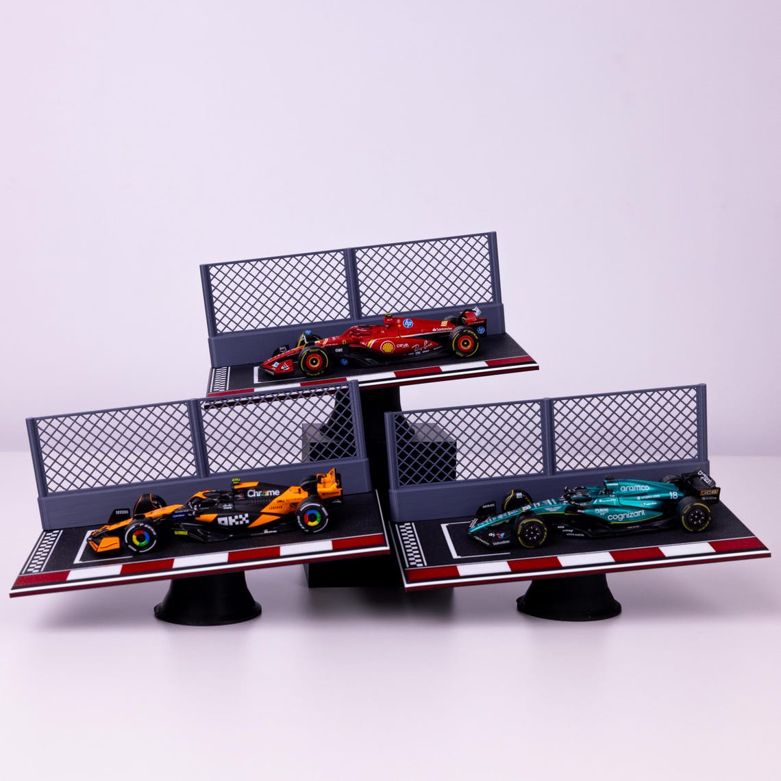 F1 Display Stand With Optional 1:43 Bburago Model Car / Formula – Base ...