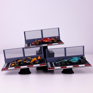 F1 Display Stand With Optional 1:43 Bburago Model Car / Formula – Base ...