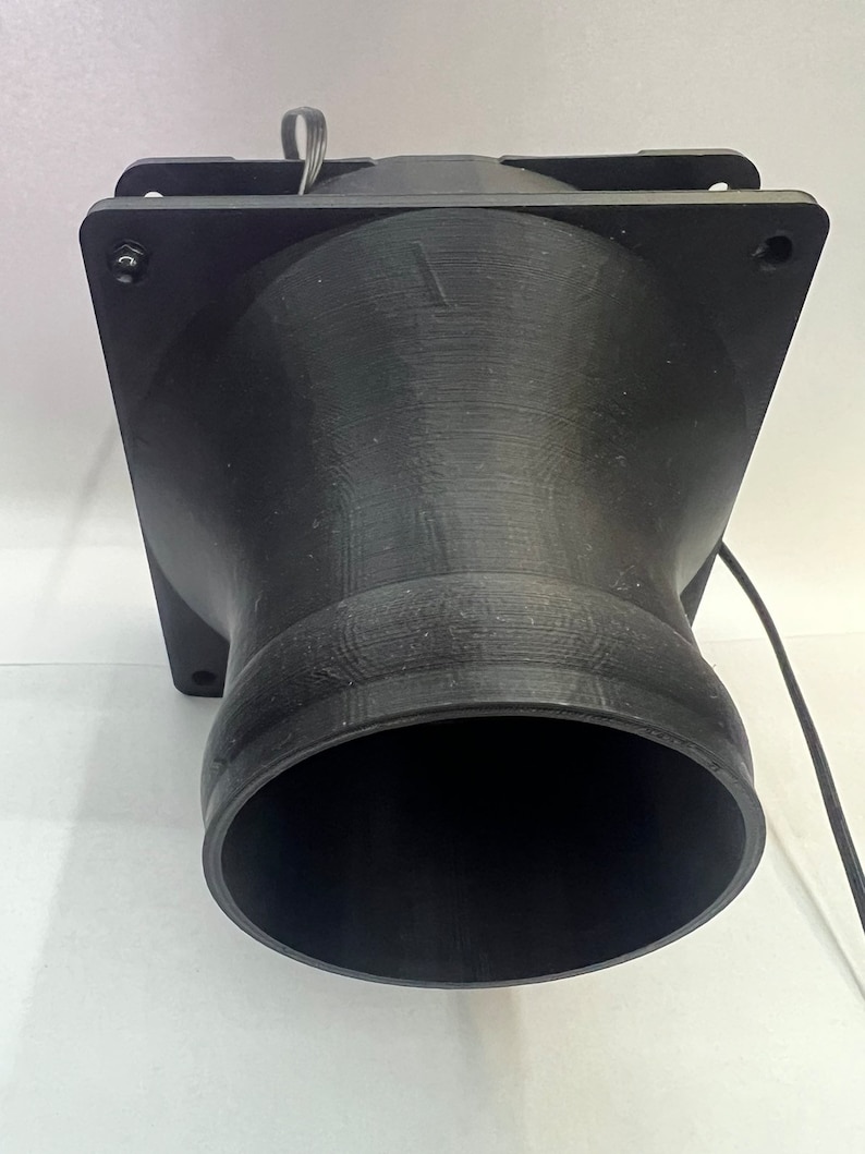 120mm FAN to 76mm TUBE / Reducer / Wind Simulator / Wind Sim / Sim ...