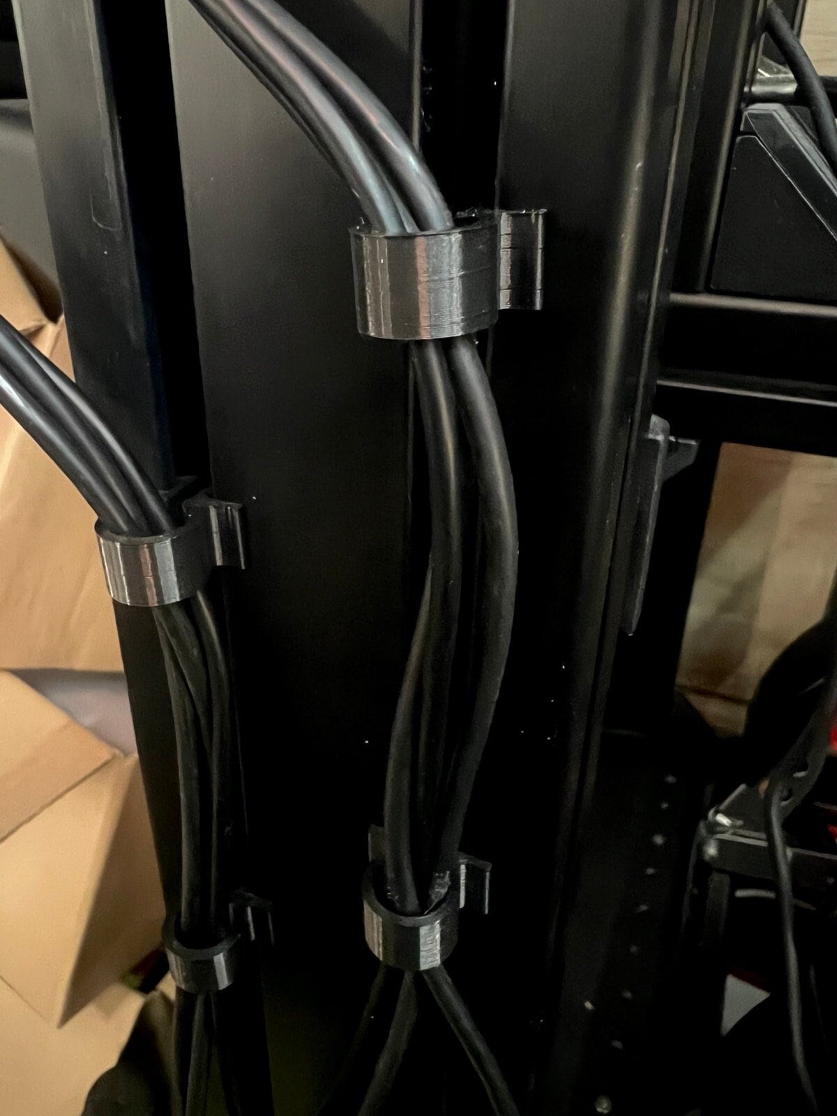 SIM RIG Cable Clip / Trak Racer / Simlab / GT Omega / 8040 / 8020 ...