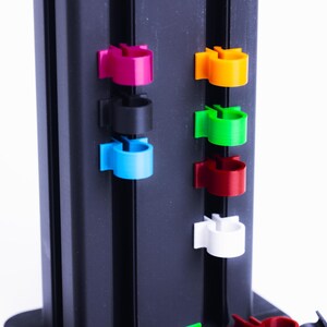 SIM RIG Cable Clip / Trak Racer / Simlab / GT Omega / 8040 / 8020 ...