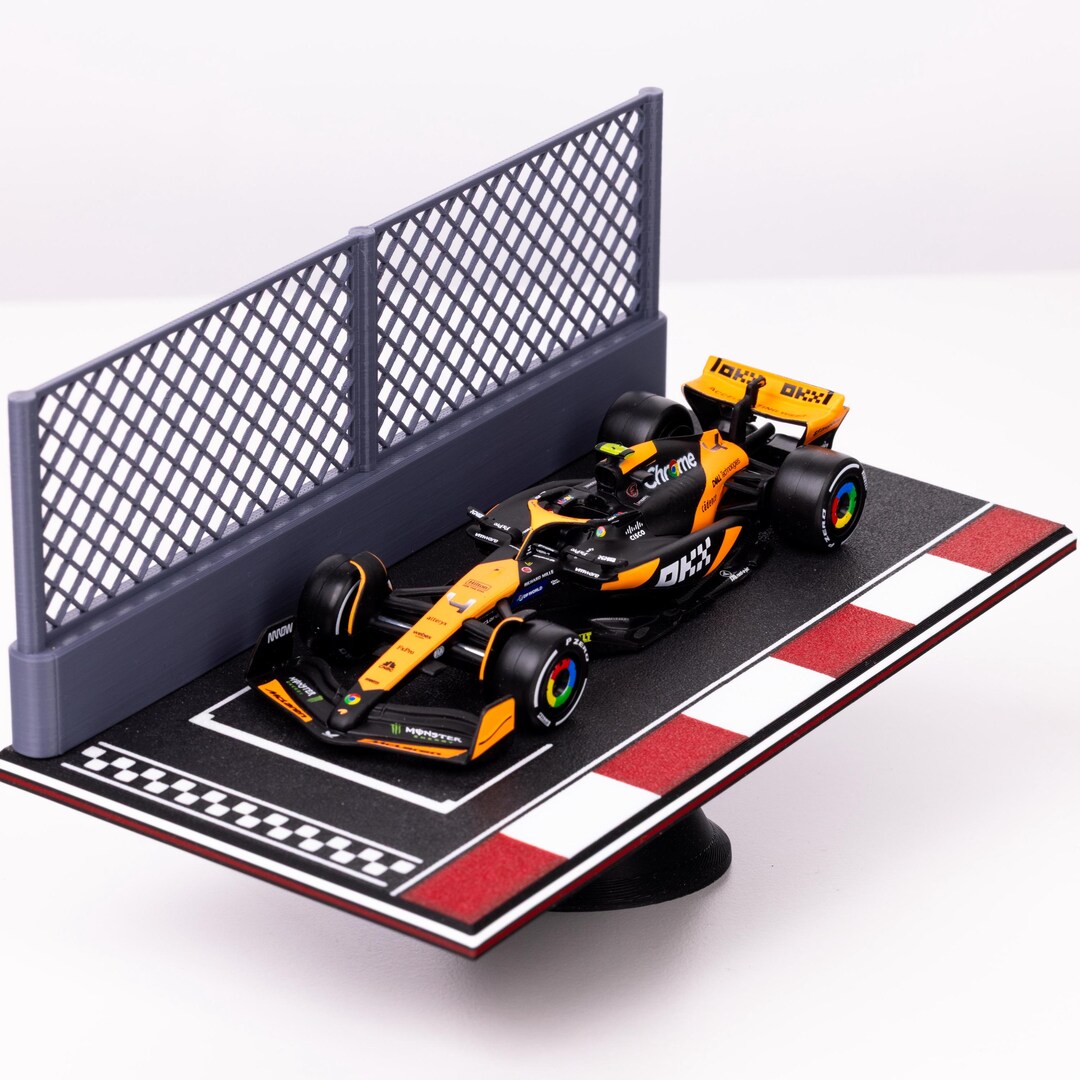 F1 Display Stand With Optional 1:43 Bburago Model Car / Formula – Base ...